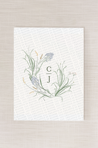 Clare Collection | Wedding Monogram Digital File – Creative in Bloom